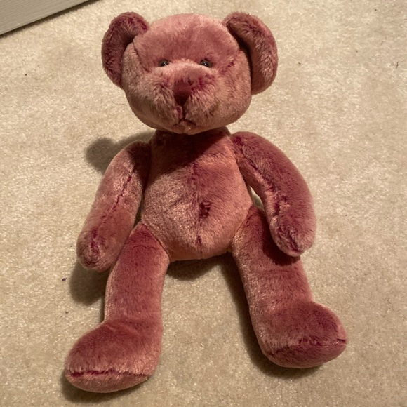 Russ | Toys | Vintage Russ Chantelle Deep Dusty Pink Plush Teddy Bear ...